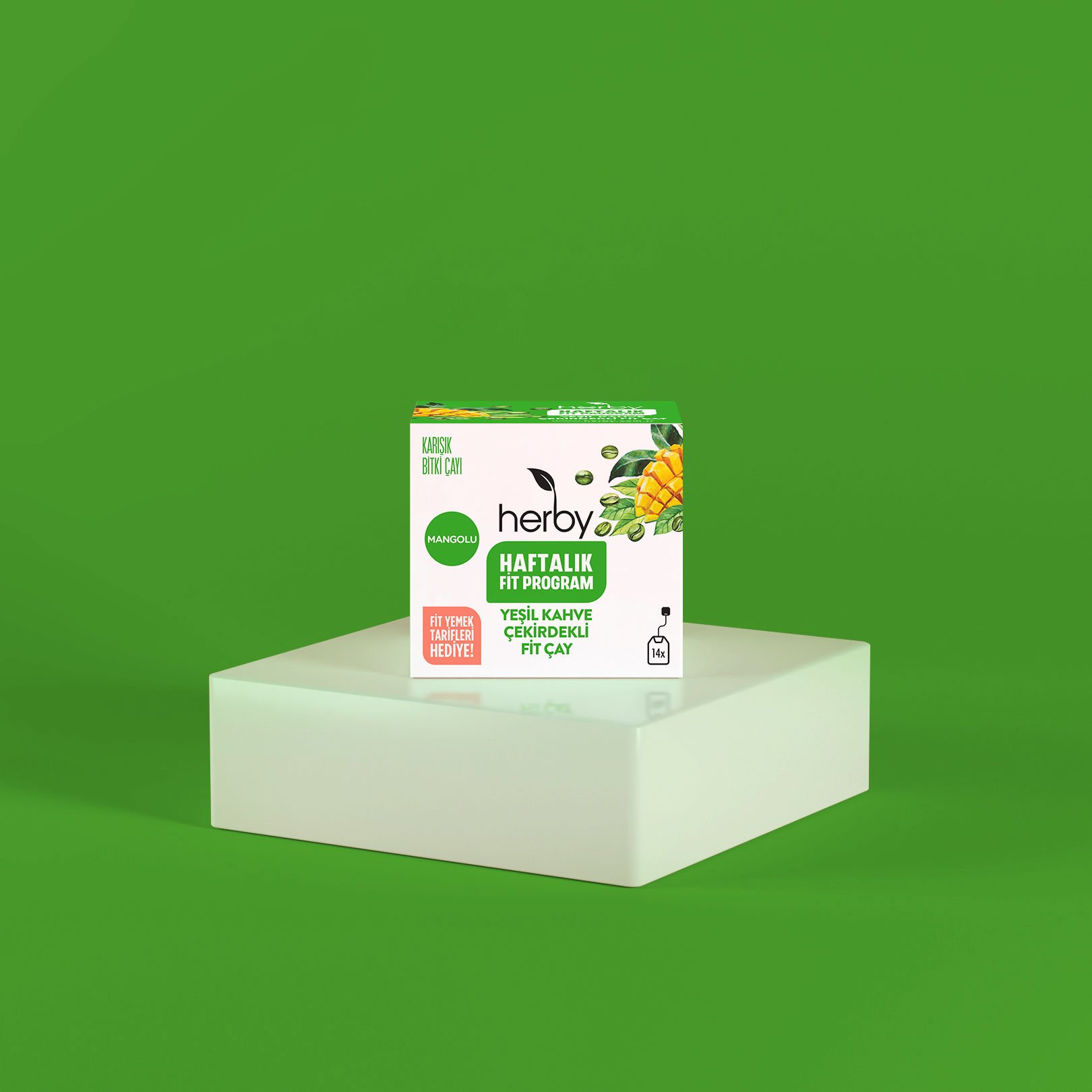 Haftalık Fit Program - Yeşil Kahve Çekirdekli Fit Çay